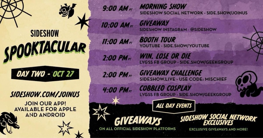 “Here is your Spooktacular Day ” : Cody Beecher on Sideshow Social Network