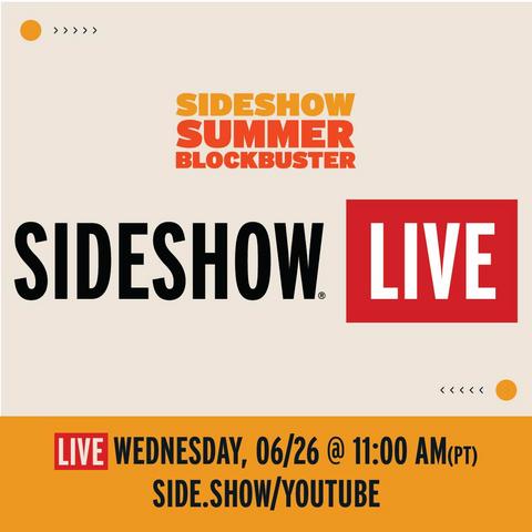 “Join us LIVE on YouTube at 11 ” : Sideshow Collectibles on Sideshow ...